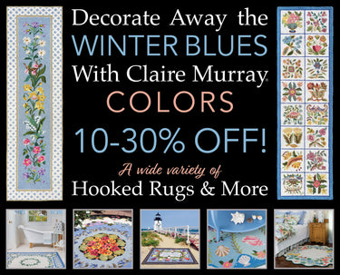 Claire Murray Hooked Rugs and Home Decor